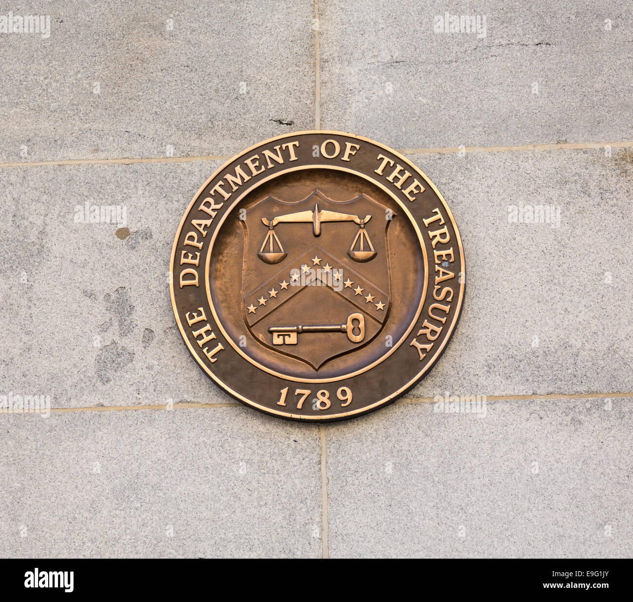Treasury seal hi-res stock photography and images - Alamy