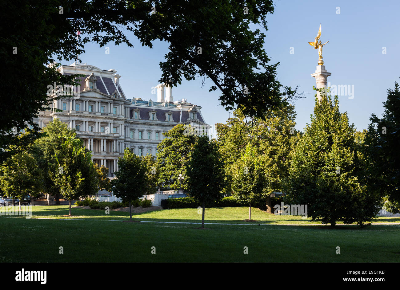 Executive Office Building Washington DC Stock Photo - Alamy