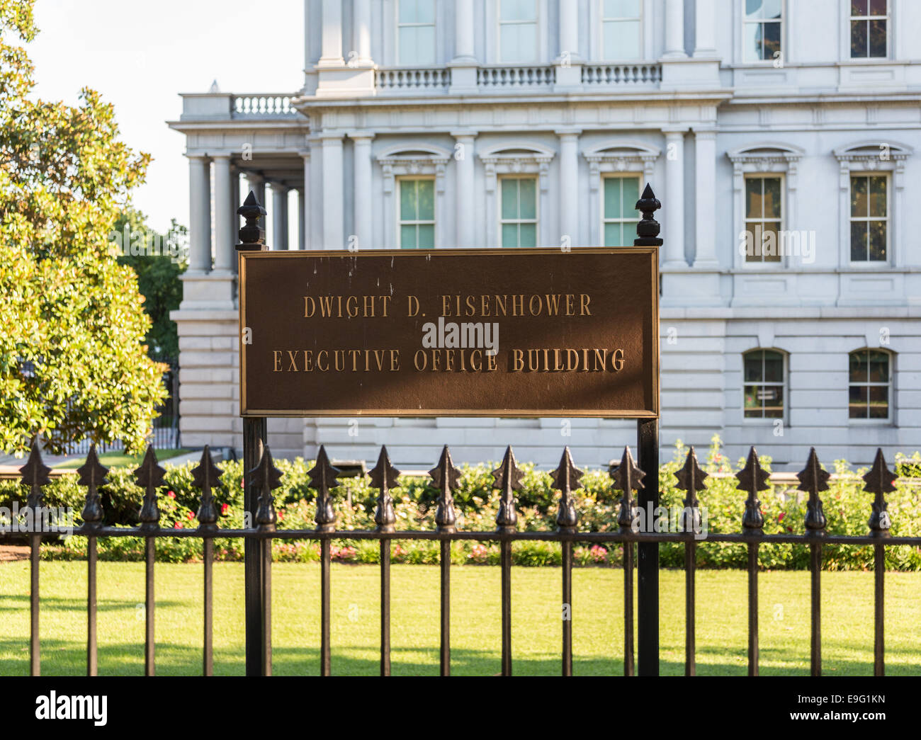 Executive Office Building Washington DC Stock Photo - Alamy