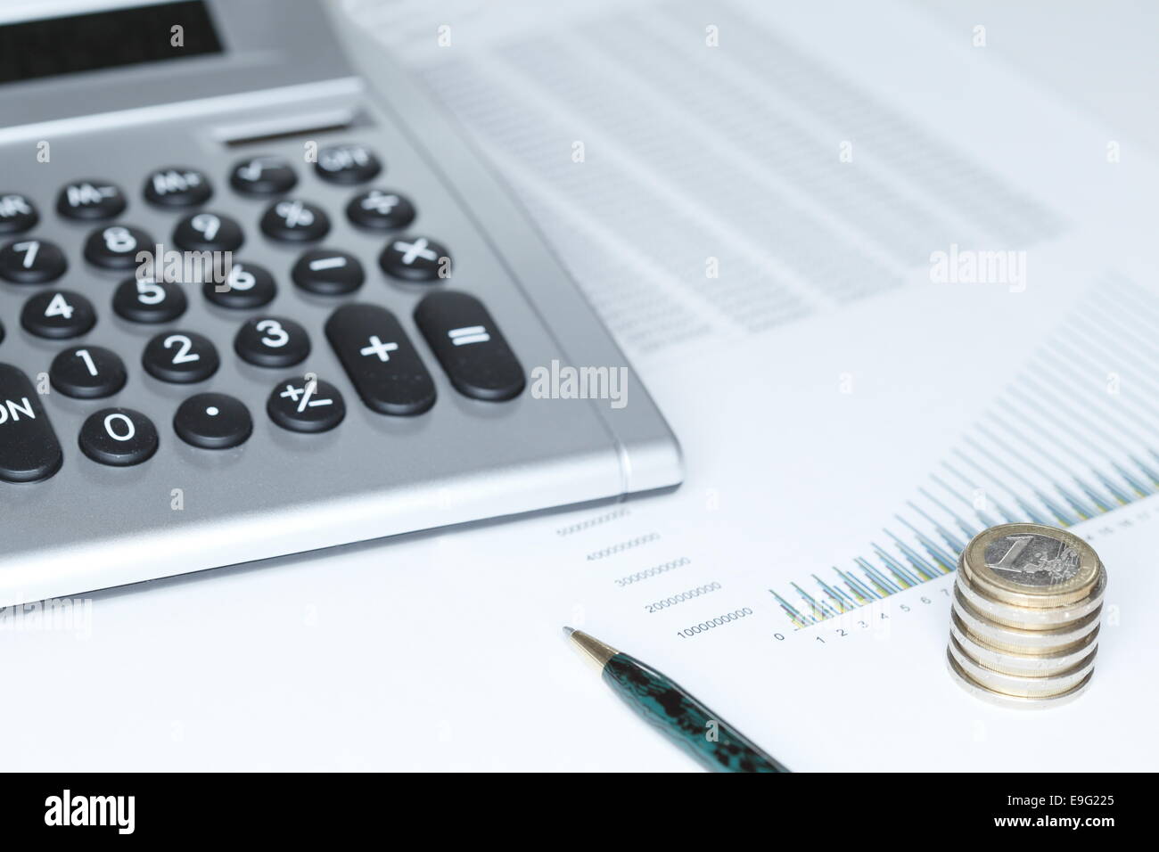 money and list Stock Photo - Alamy