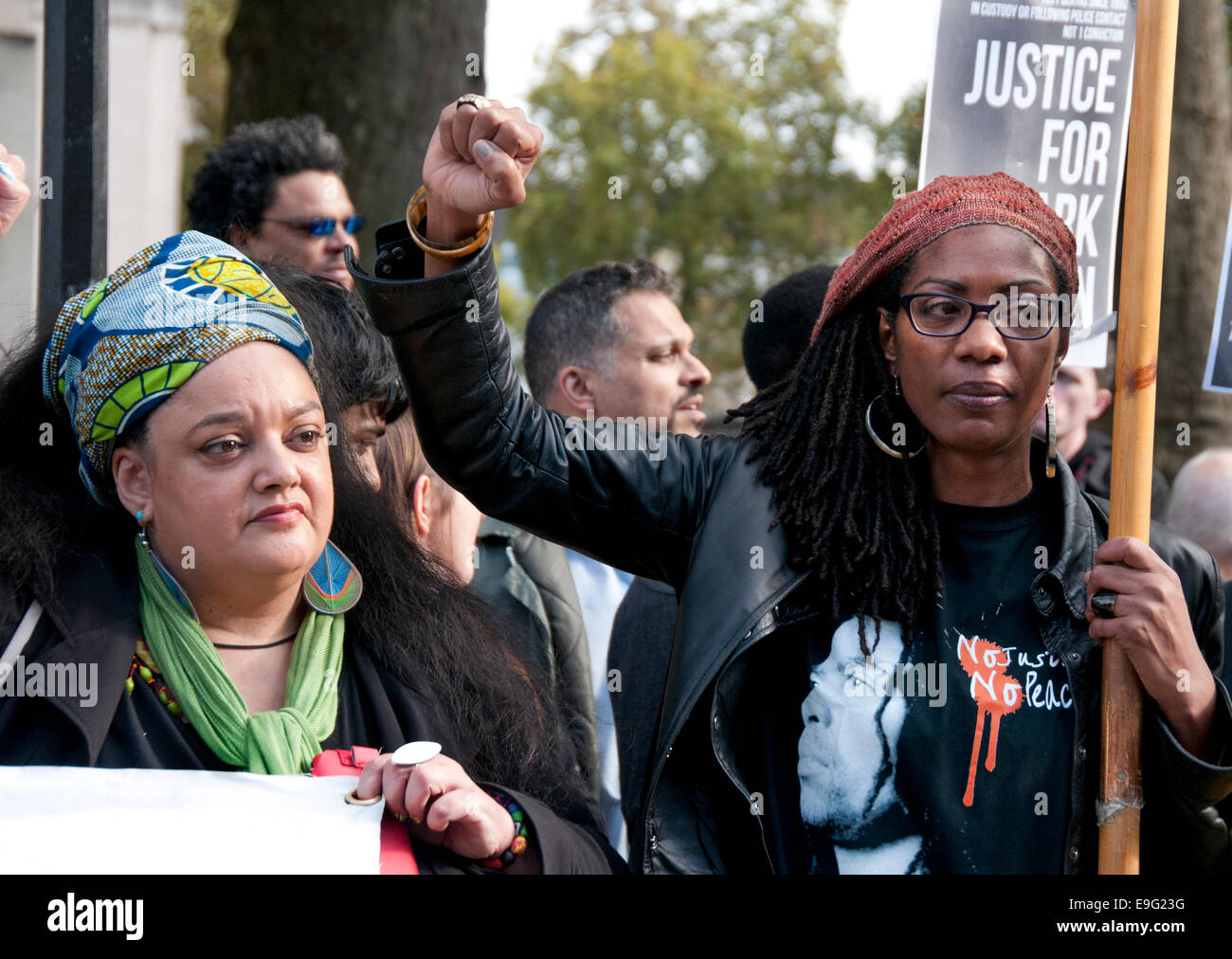 Marcia Rigg & Zita Holborne at Annual Rally and campaigned against ...