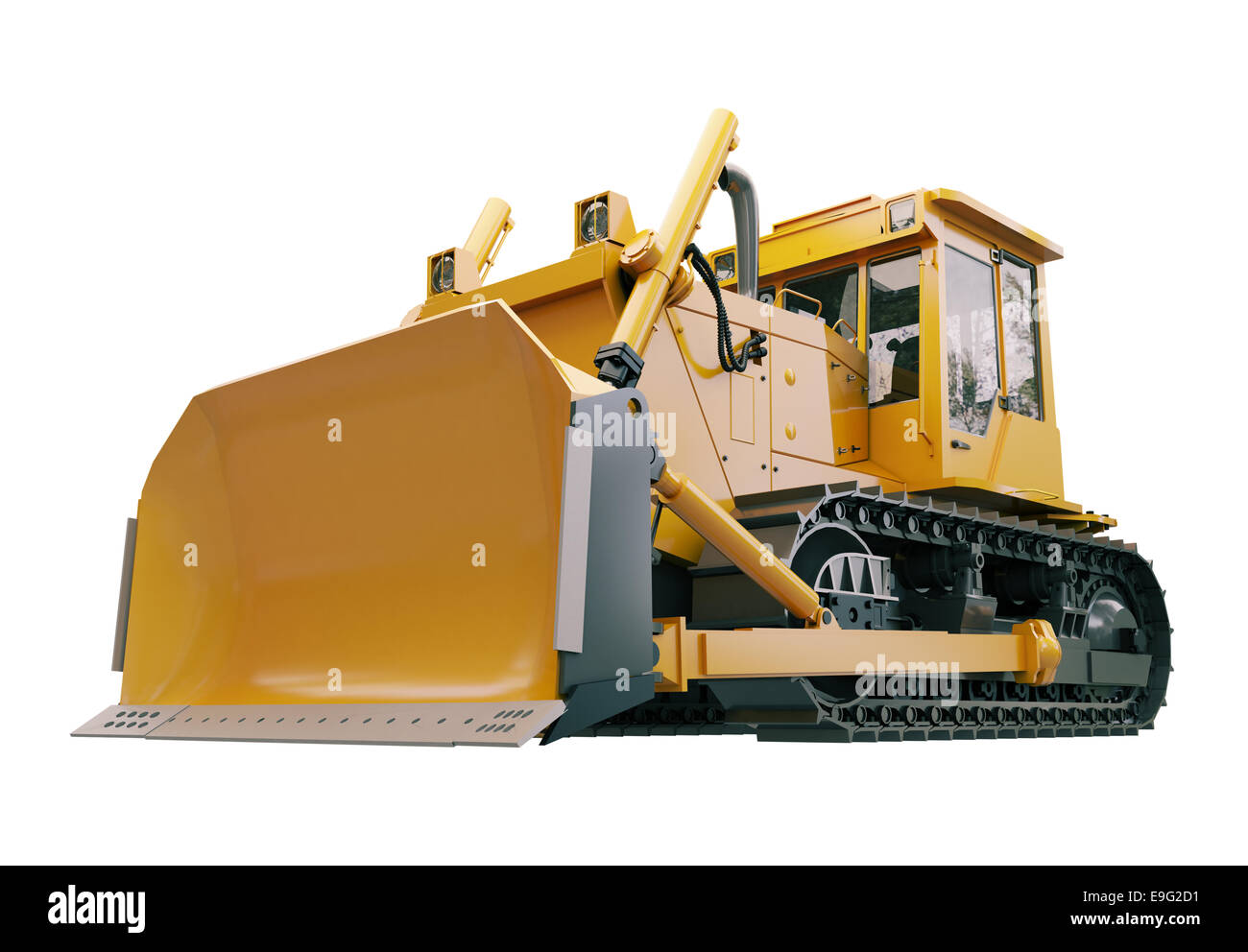 Komatsu bulldozer hi-res stock photography and images - Alamy