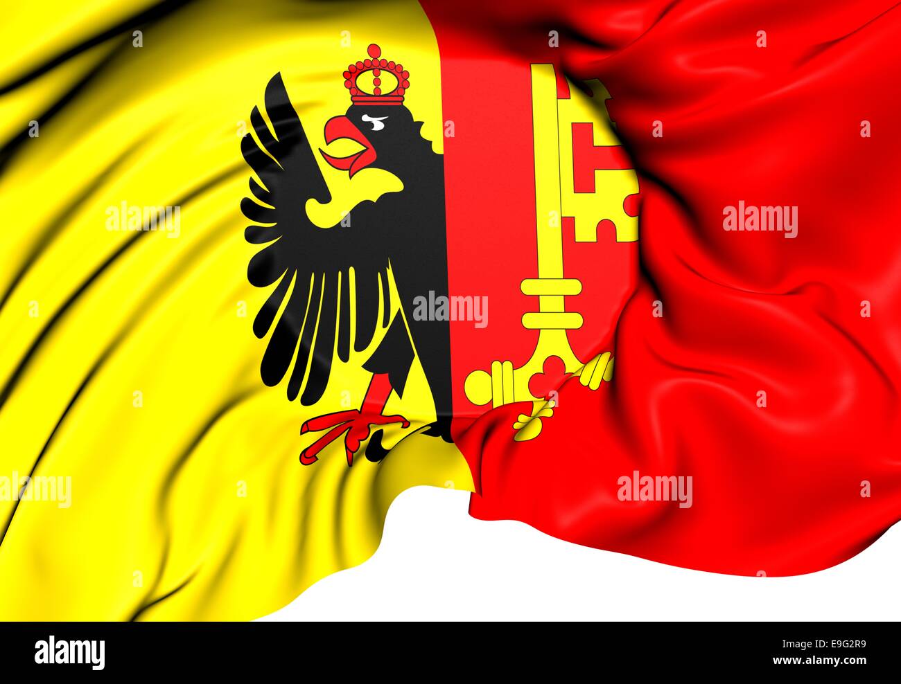 Flag of geneva hi-res stock photography and images - Alamy