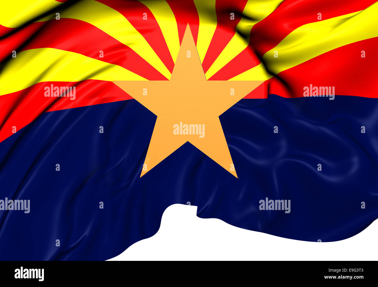 Flag of Arizona Stock Photo - Alamy