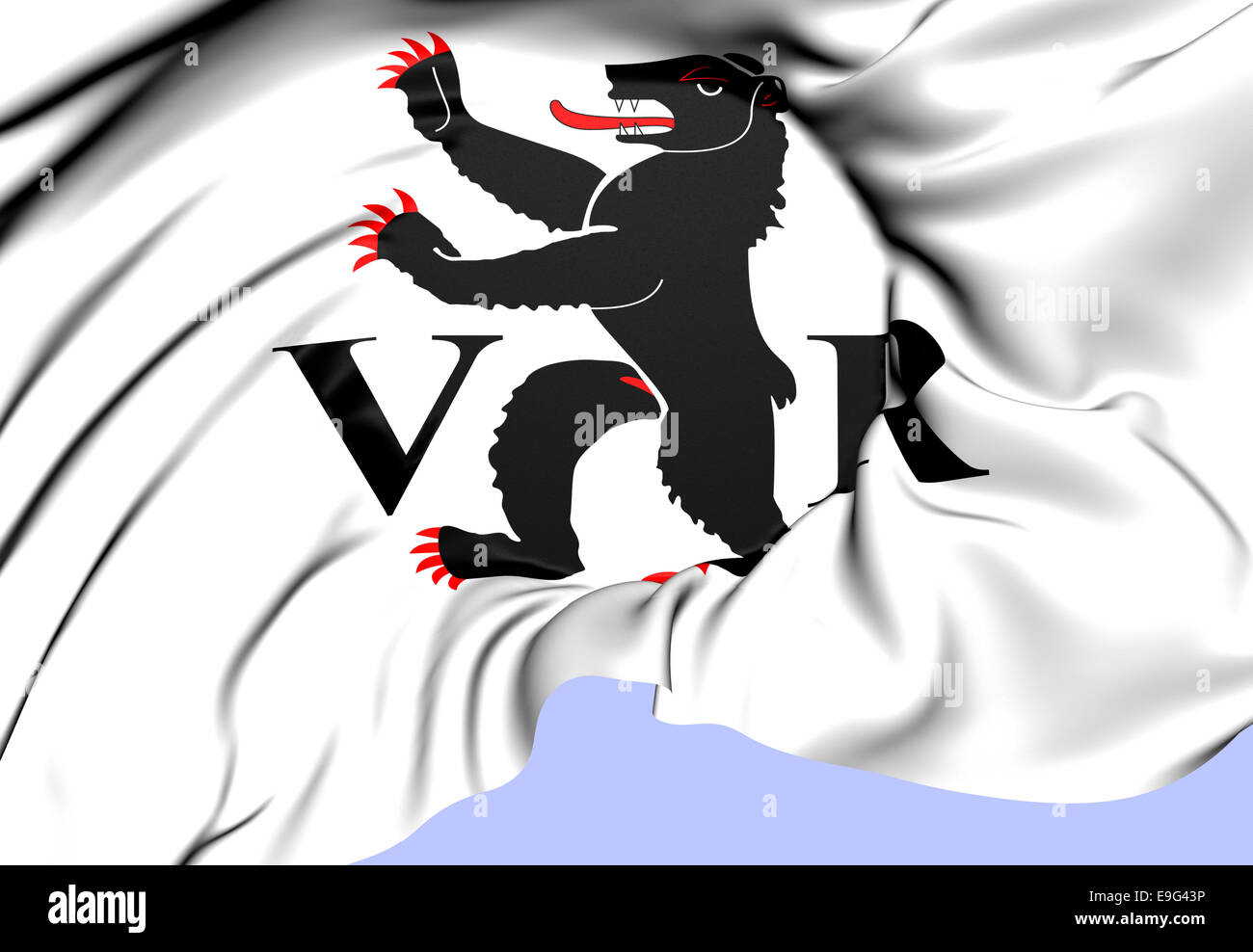 Appenzell Ausserrhoden Flag Stock Photo - Alamy