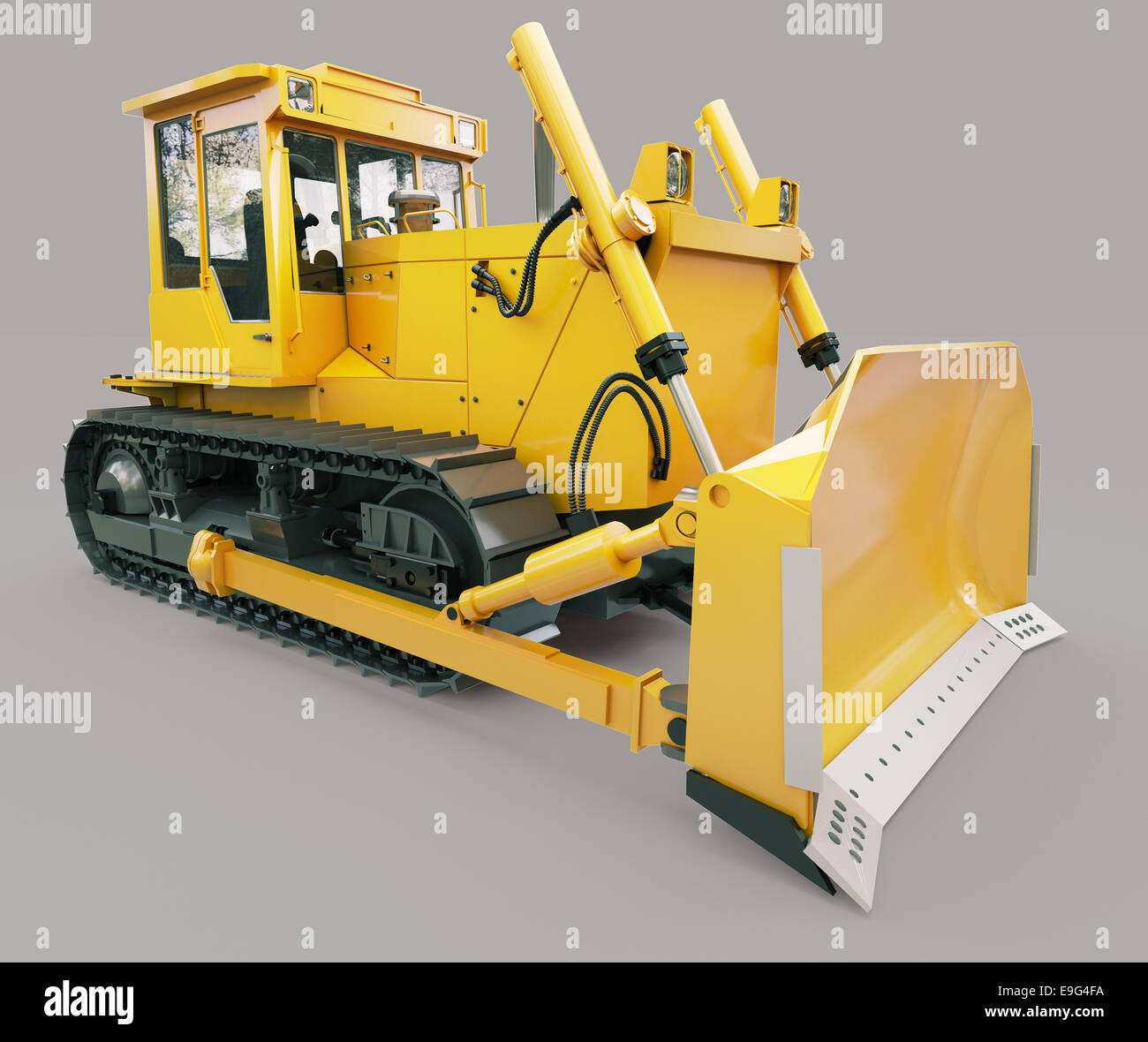Komatsu bulldozer hi-res stock photography and images - Alamy