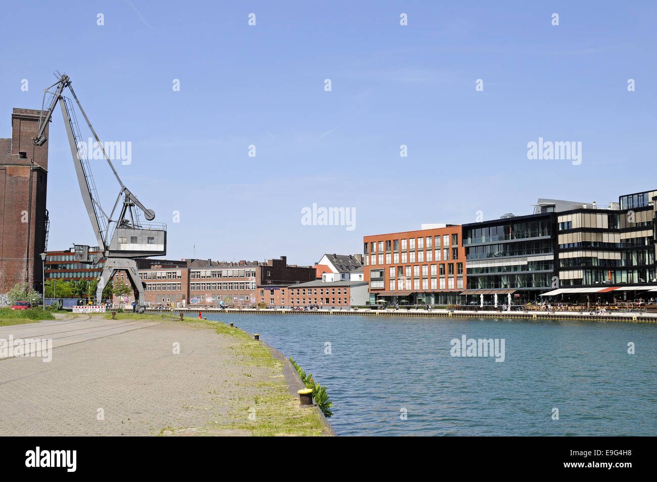 harbour, Muenster, Germany Stock Photo - Alamy