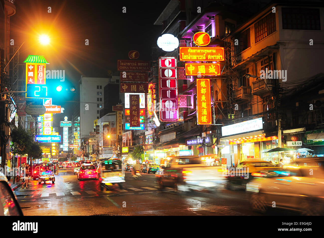 Yaowarat street jam hi-res stock photography and images - Alamy
