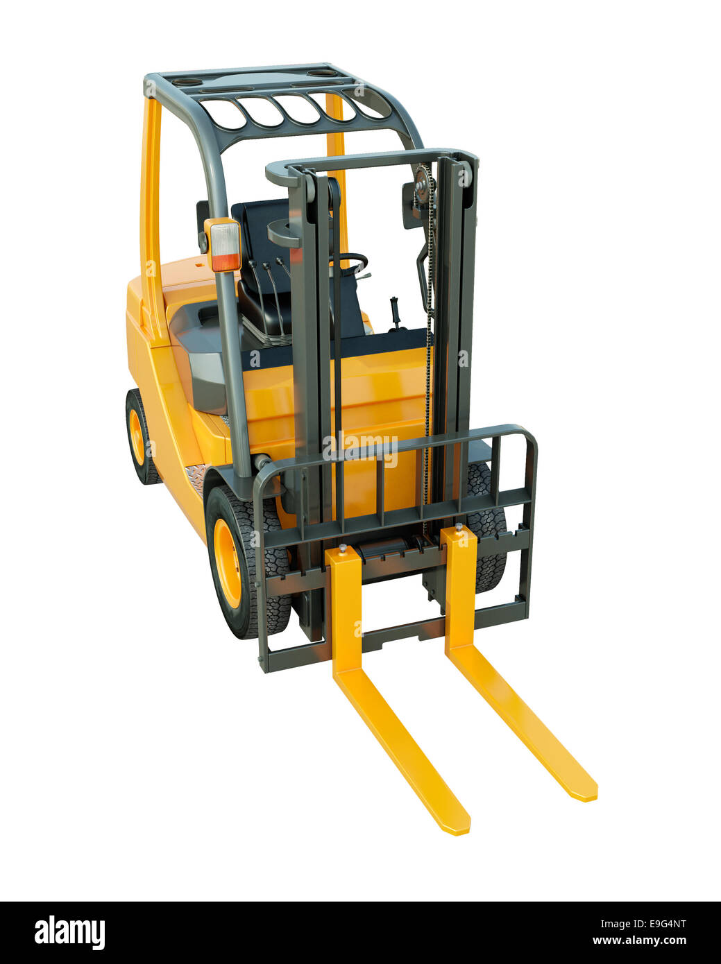 Picker lift Cut Out Stock Images & Pictures - Alamy