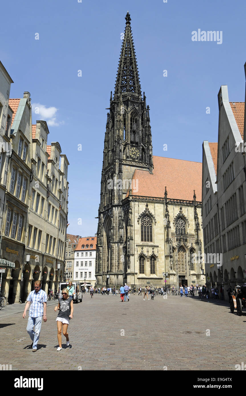 St Lamberti Church, Muenster, Germany Stock Photo - Alamy