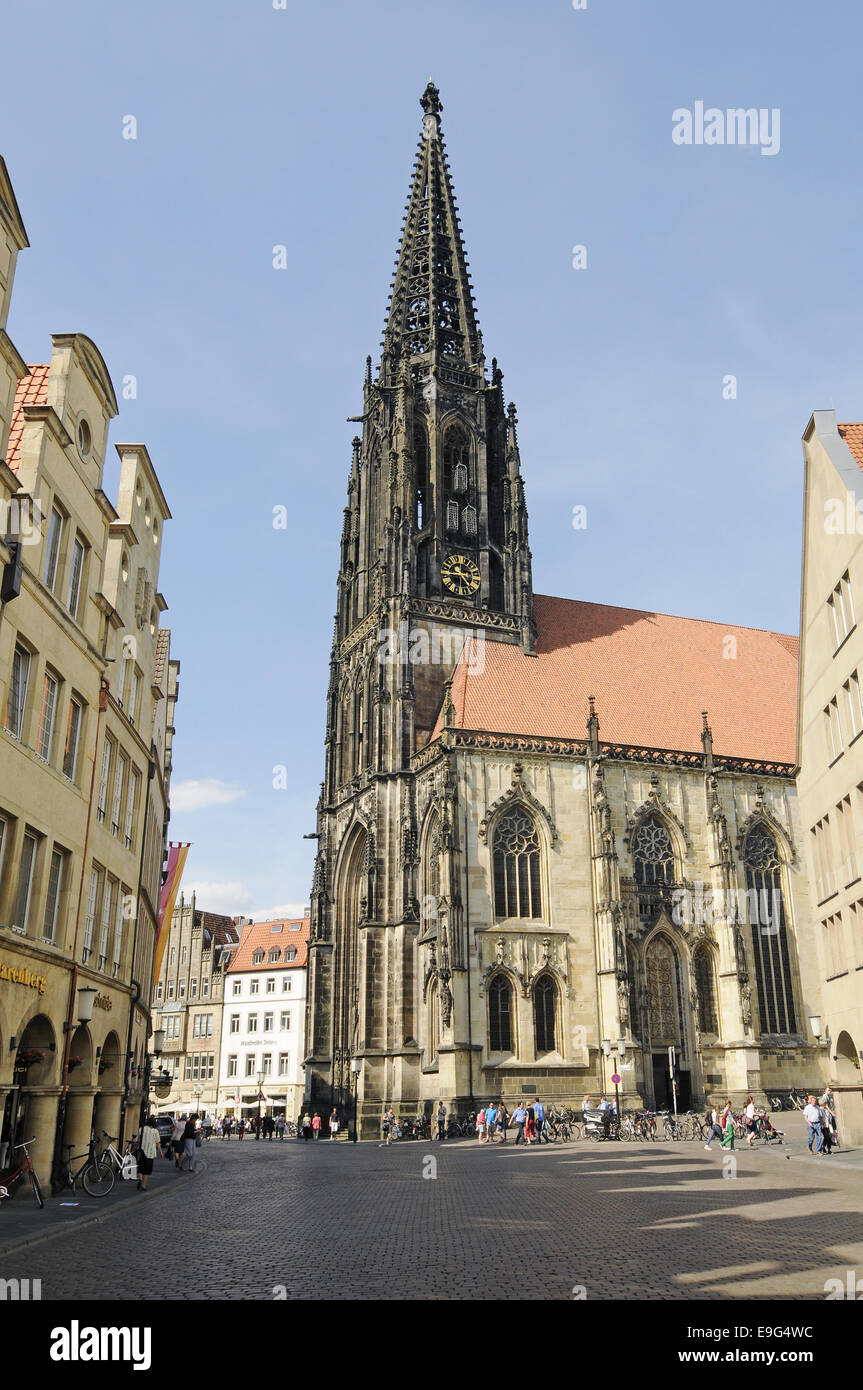 St Lamberti Church, Muenster, Germany Stock Photo - Alamy