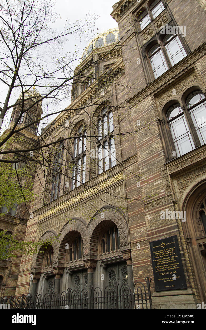 New Synagogue in Berlin, Germany Stock Photo - Alamy