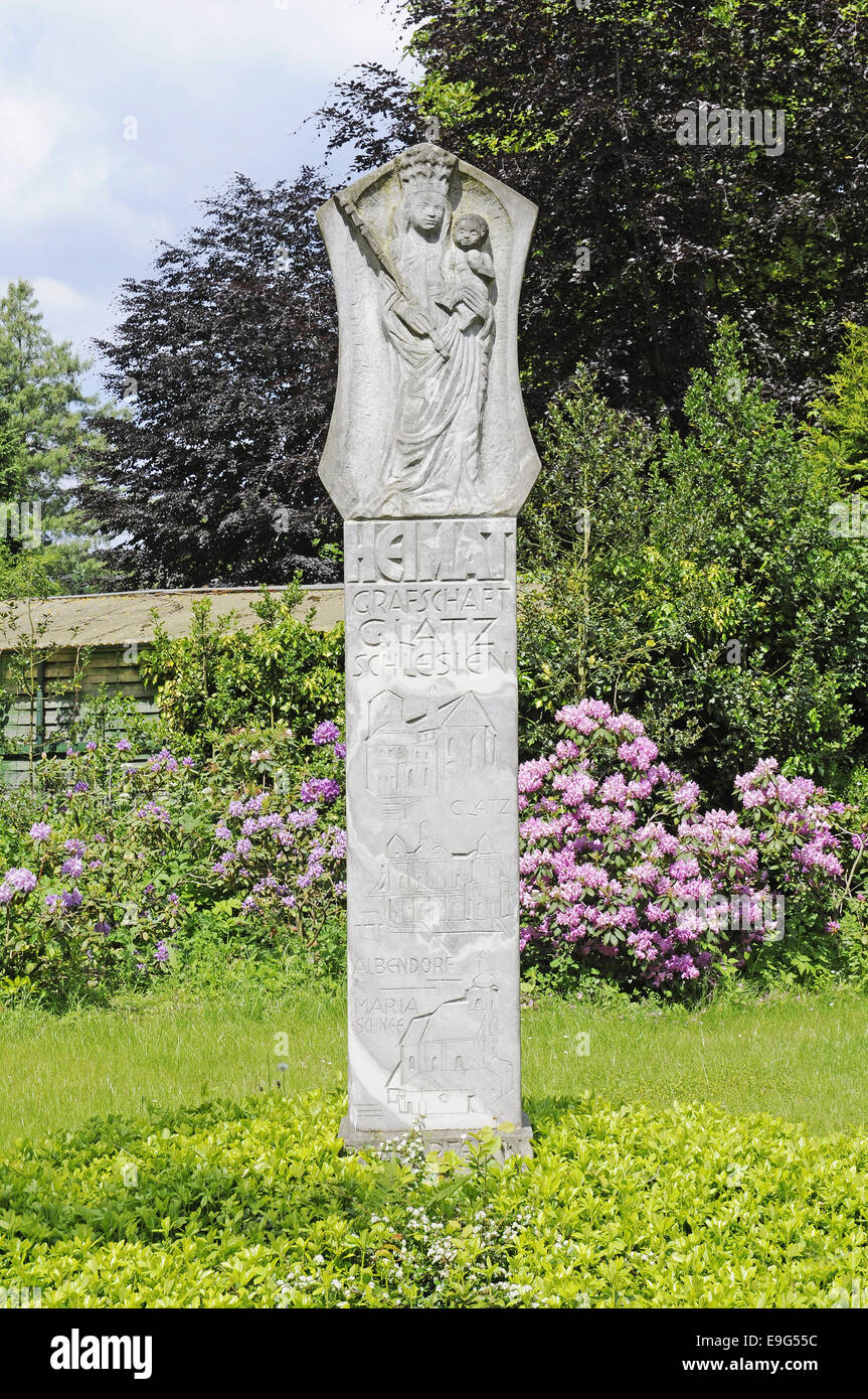 Marian column, Telgte, Germany Stock Photo - Alamy