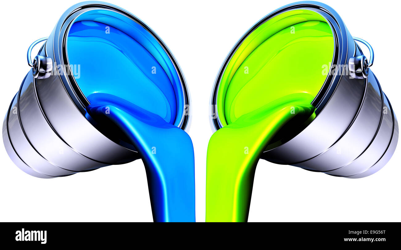 Acrylic pour paint hi-res stock photography and images - Alamy