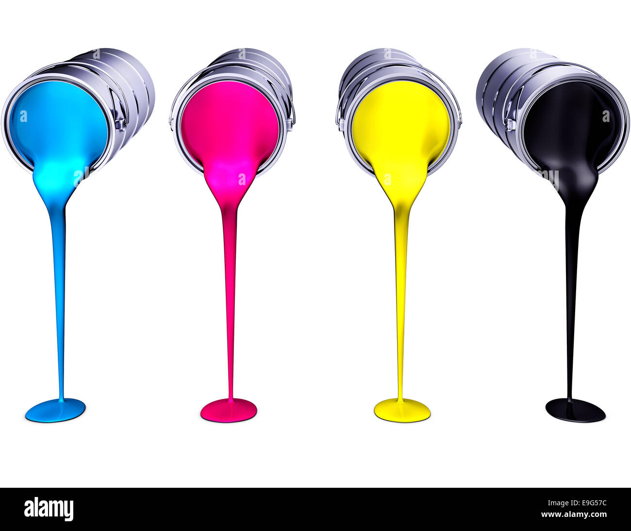 Cmyk painting hi-res stock photography and images - Alamy