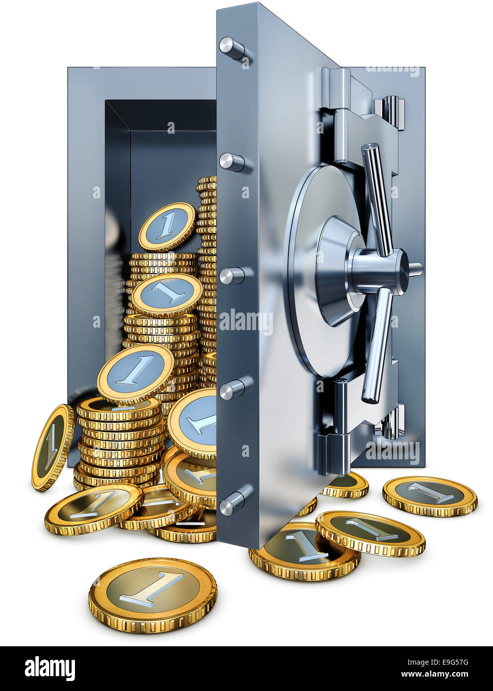Vault cash hi-res stock photography and images - Alamy