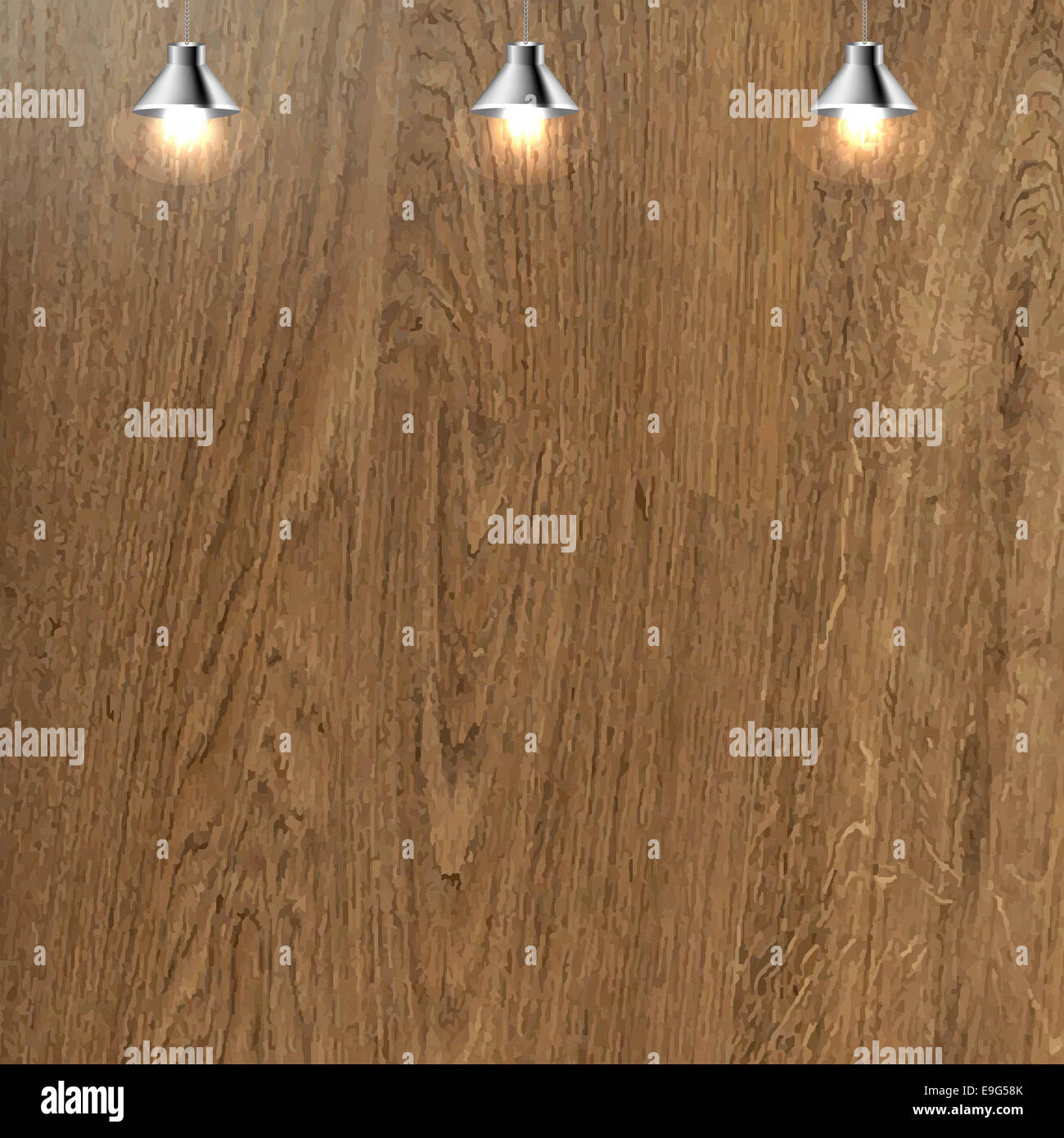 Wooden Background With Lamp Stock Photo - Alamy