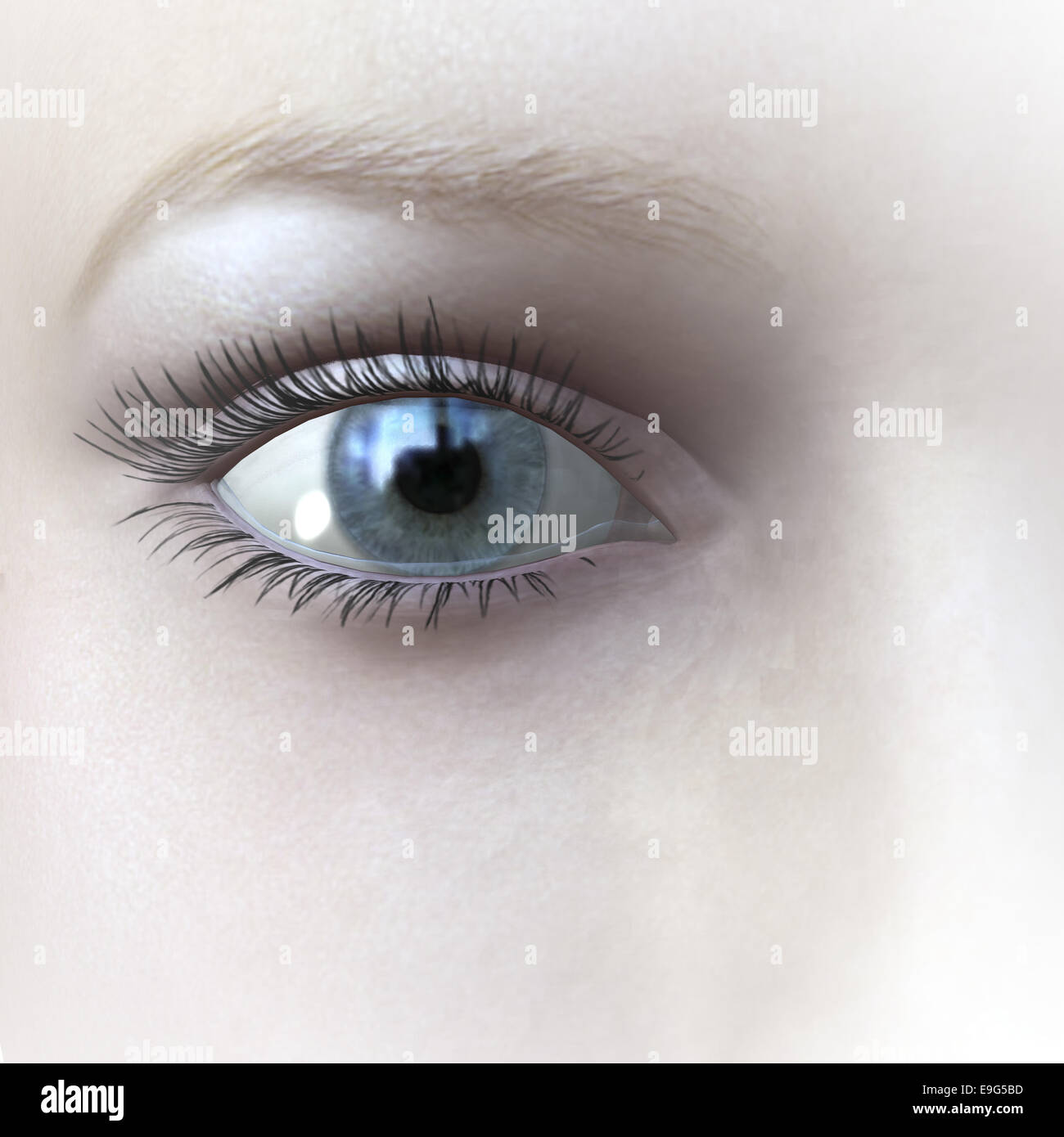 Shining seeing eye hi-res stock photography and images - Alamy
