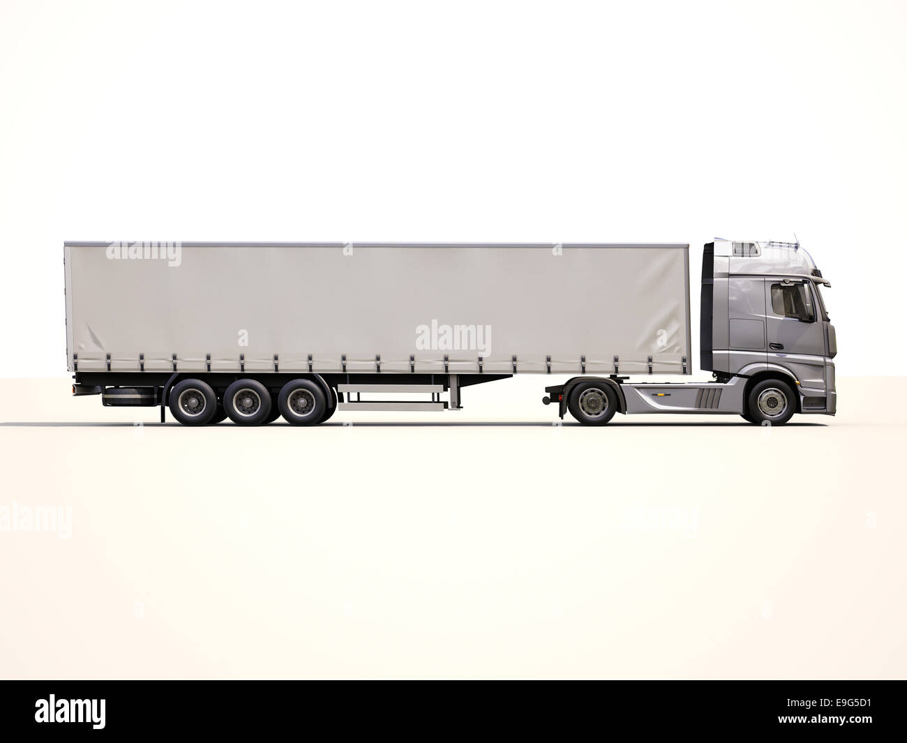 Daf truck trailer Cut Out Stock Images & Pictures - Alamy