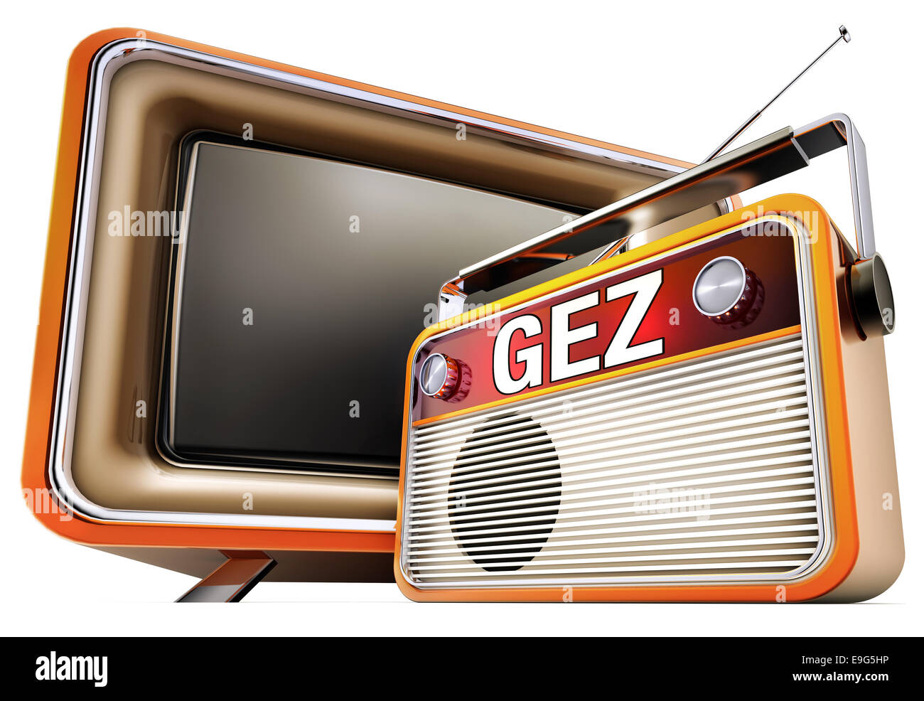 german GEZ fees Stock Photo - Alamy