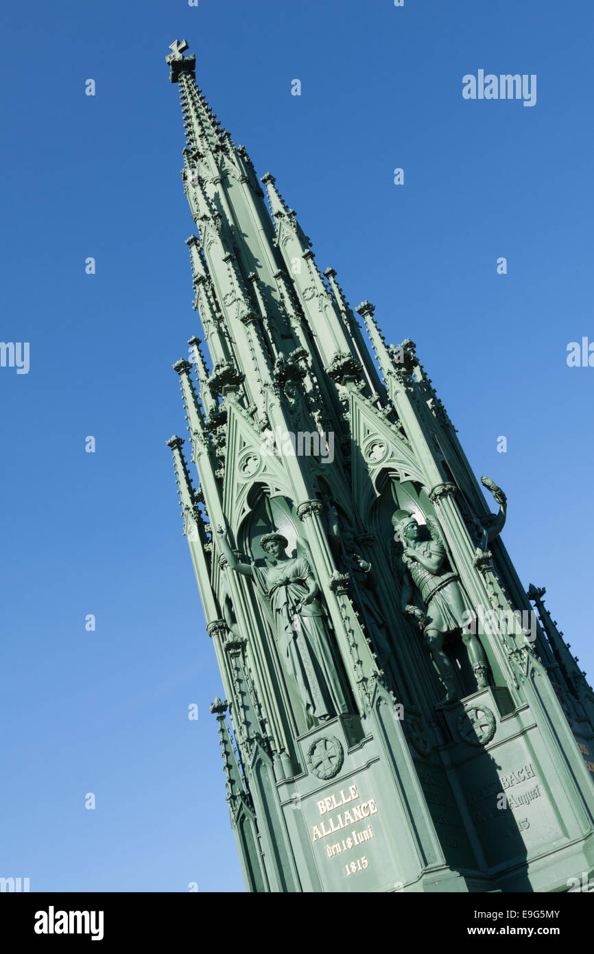 Victoria Tower inclined Stock Photo - Alamy