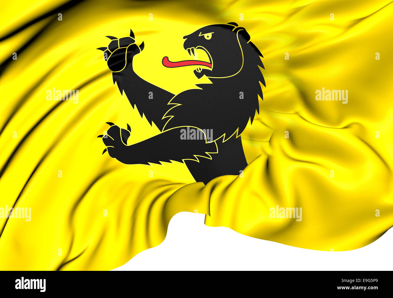 Flag of Adlikon bei Andelfingen Stock Photo - Alamy