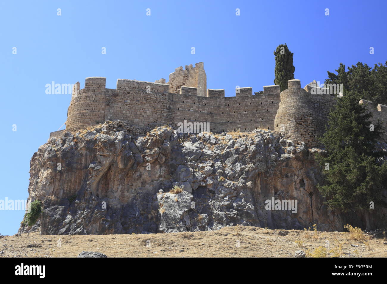 Greek castle hi-res stock photography and images - Alamy