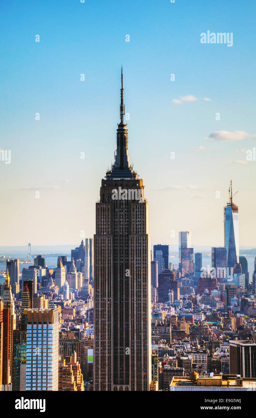 Empire State building in New York Stock Photo - Alamy