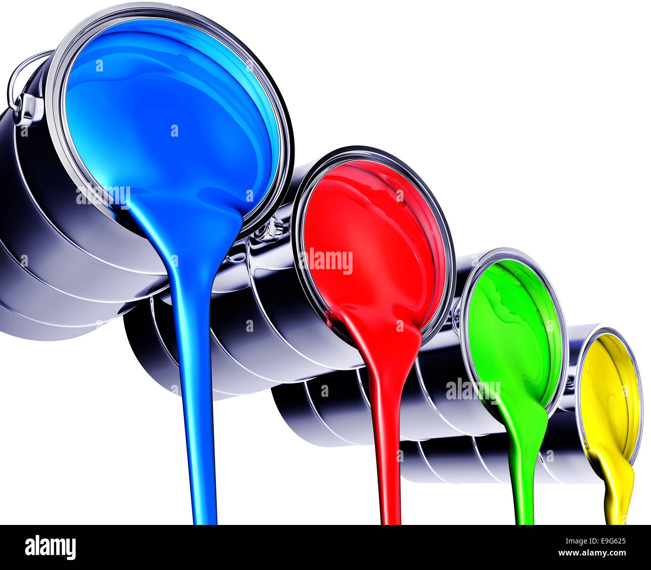 Acrylic paint pour hi-res stock photography and images - Alamy