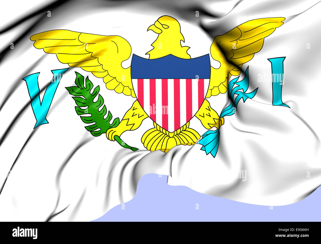 Usvi flag hi-res stock photography and images - Alamy