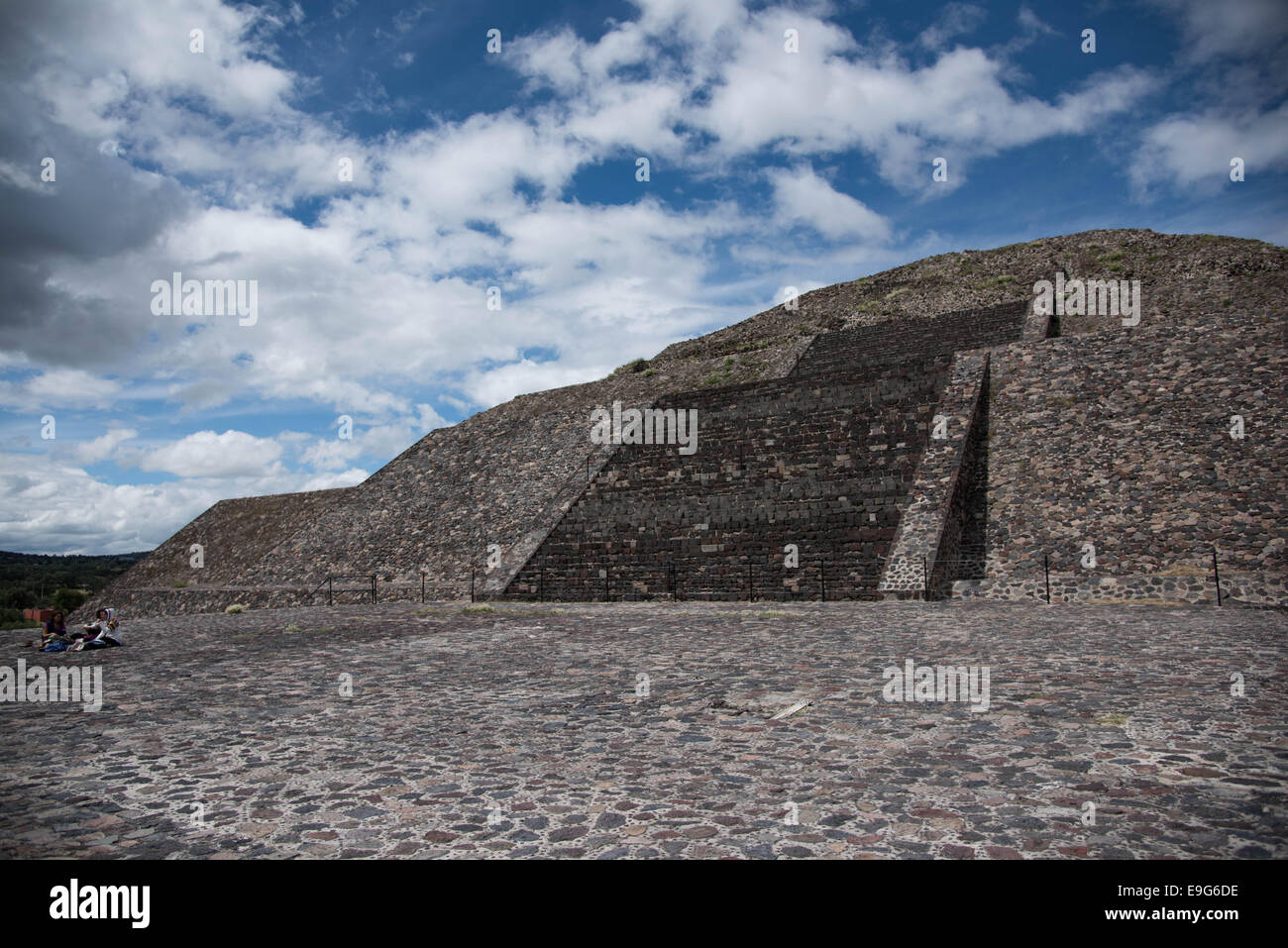 Pyramid of The Moon,Teotihuacan,Mexico Stock Photo - Alamy