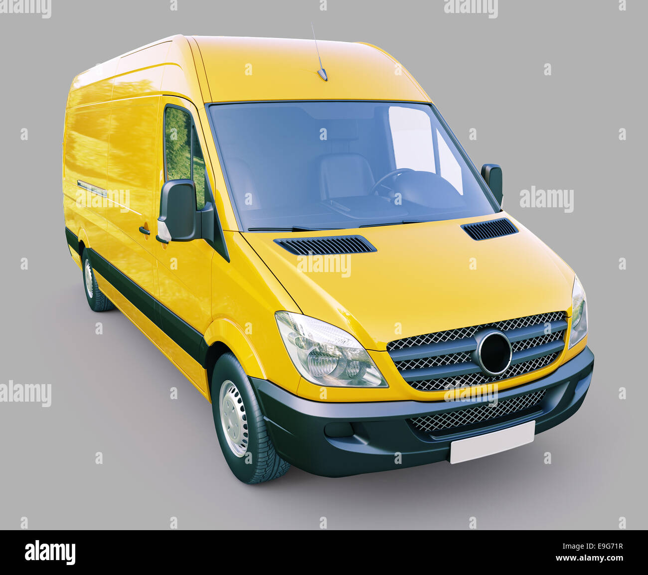 Light commercial van hi-res stock photography and images - Alamy