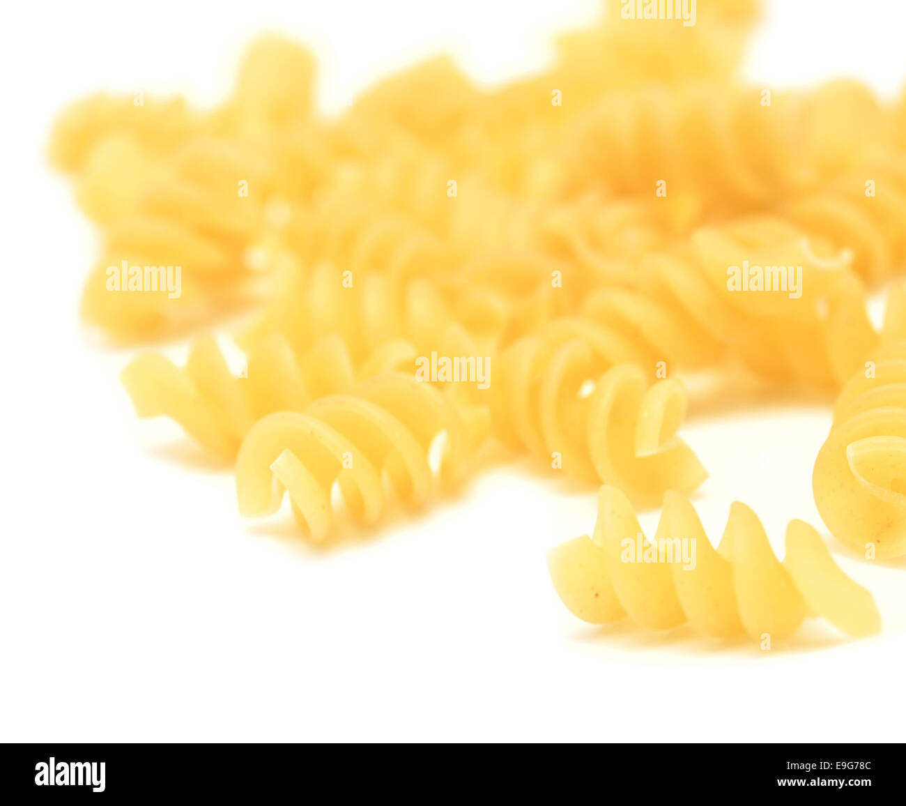 Texture raw vermicelli pasta Cut Out Stock Images & Pictures - Alamy