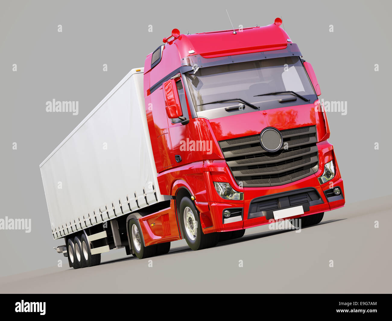 Mack truck loading hi-res stock photography and images - Alamy