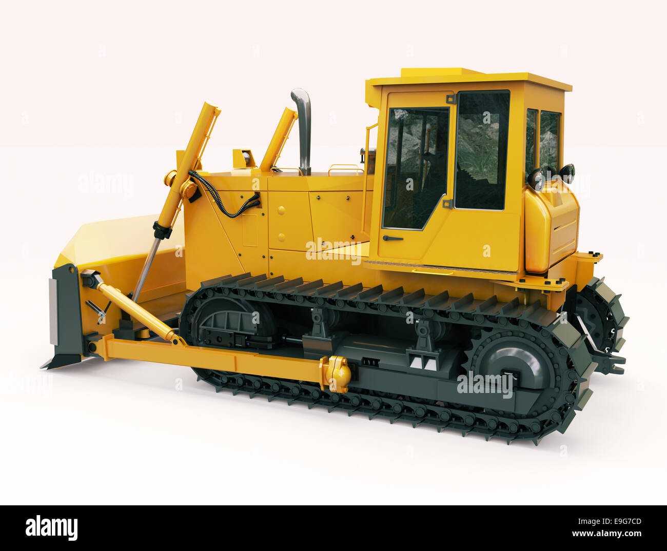 Komatsu bulldozer hi-res stock photography and images - Alamy