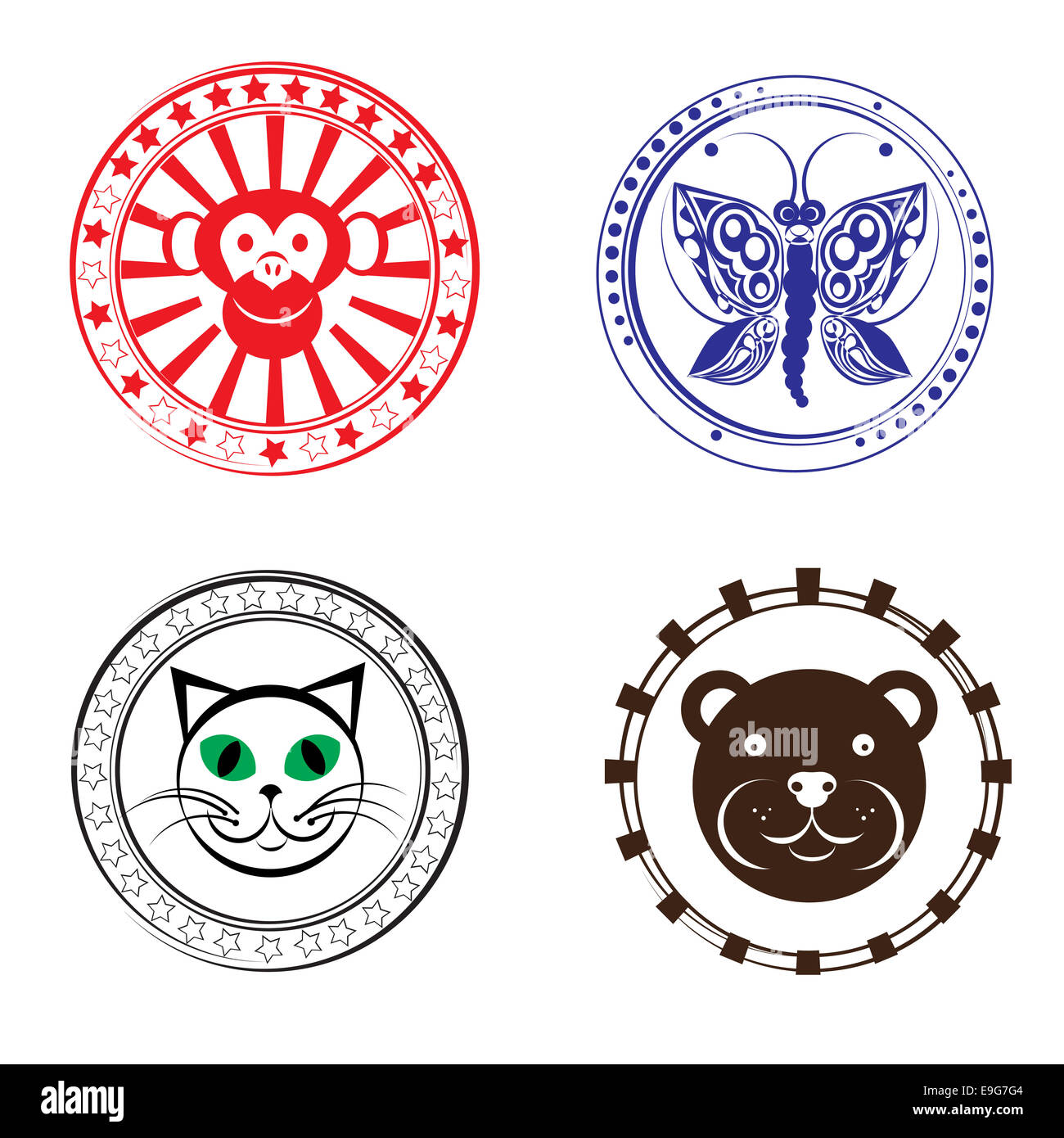 Animal insignia hi-res stock photography and images - Alamy