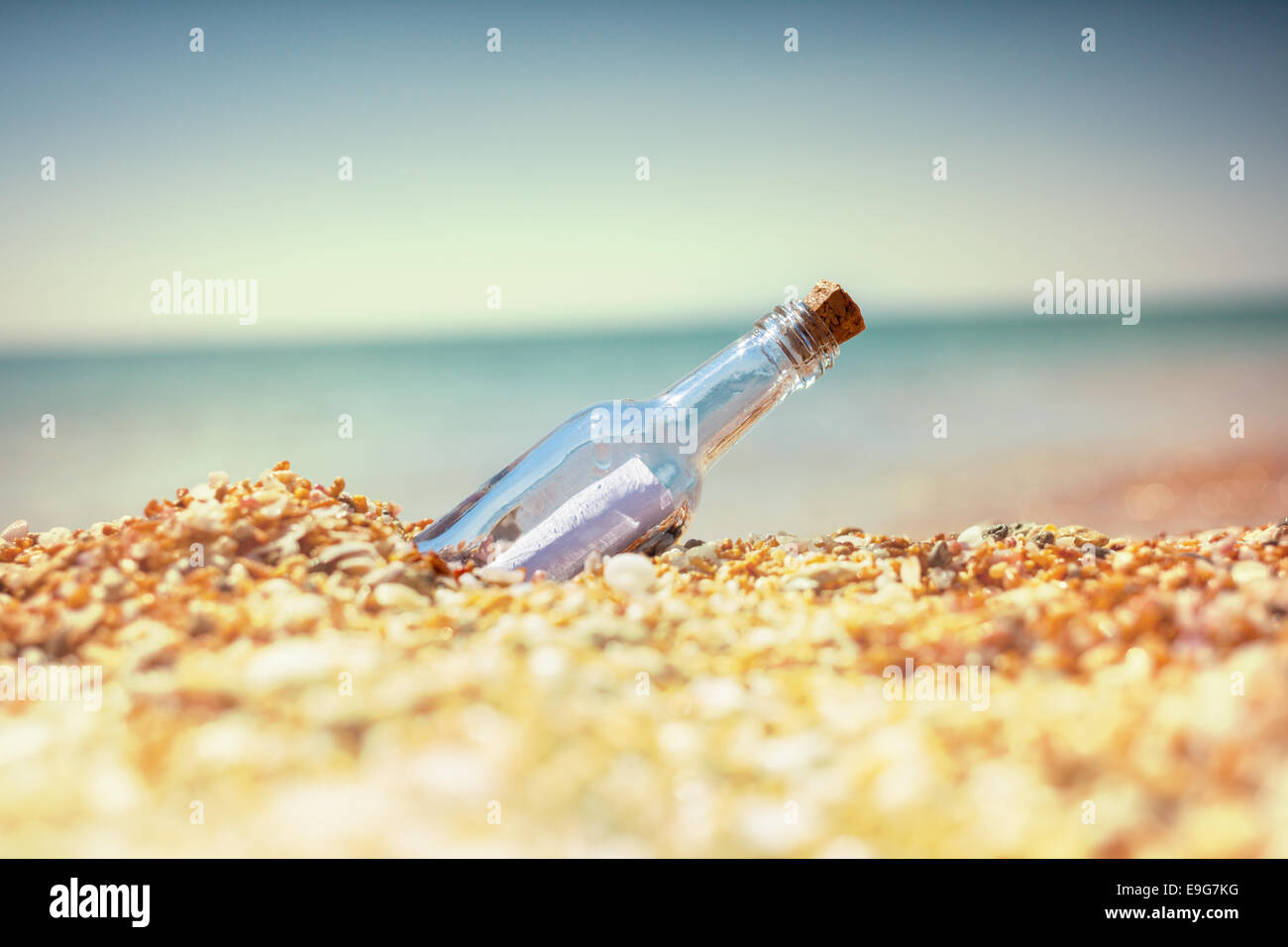 Bootle on beach Stock Photo - Alamy