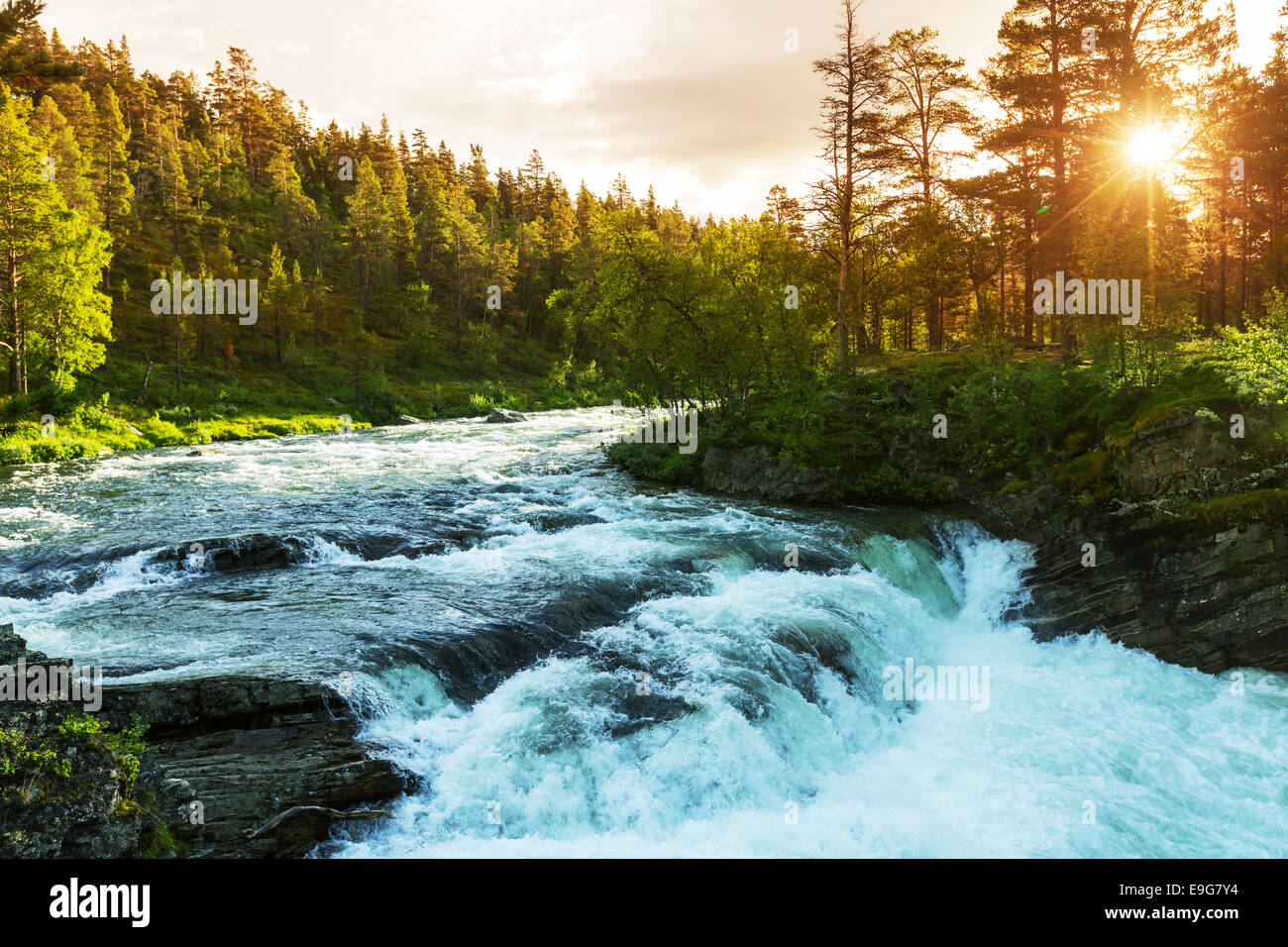 River in Norway Stock Photo - Alamy