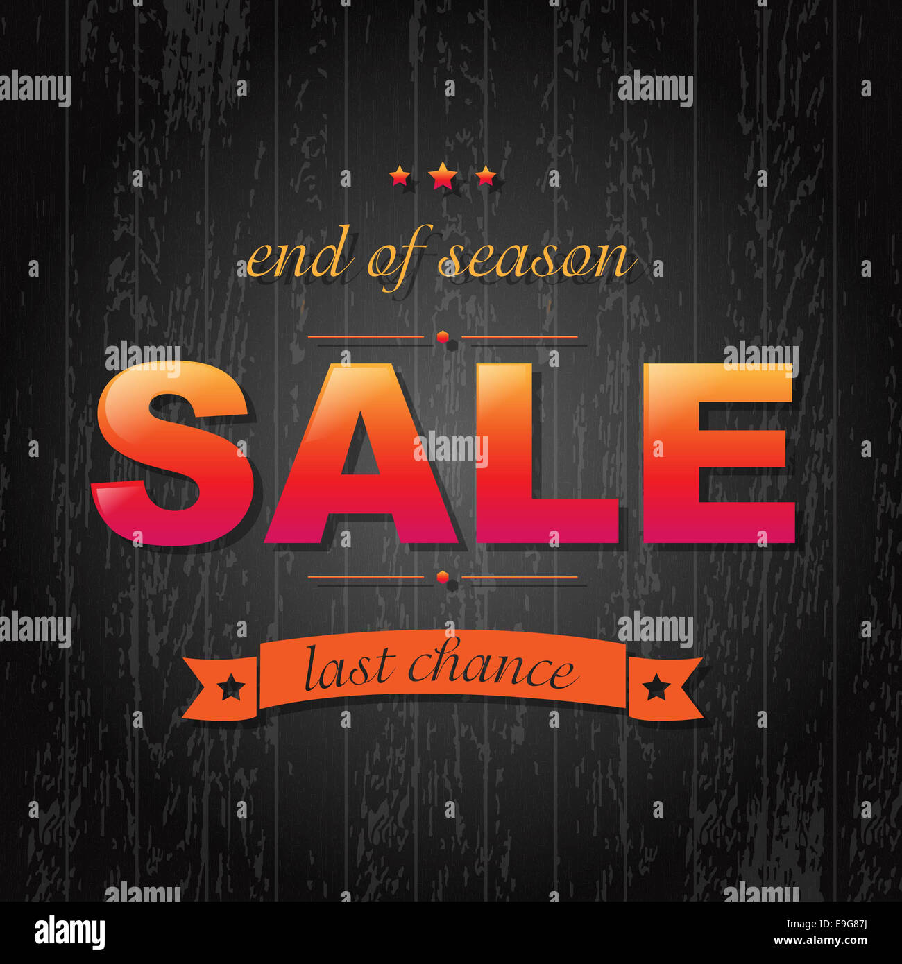 Color Sale Poster With Text Stock Photo - Alamy