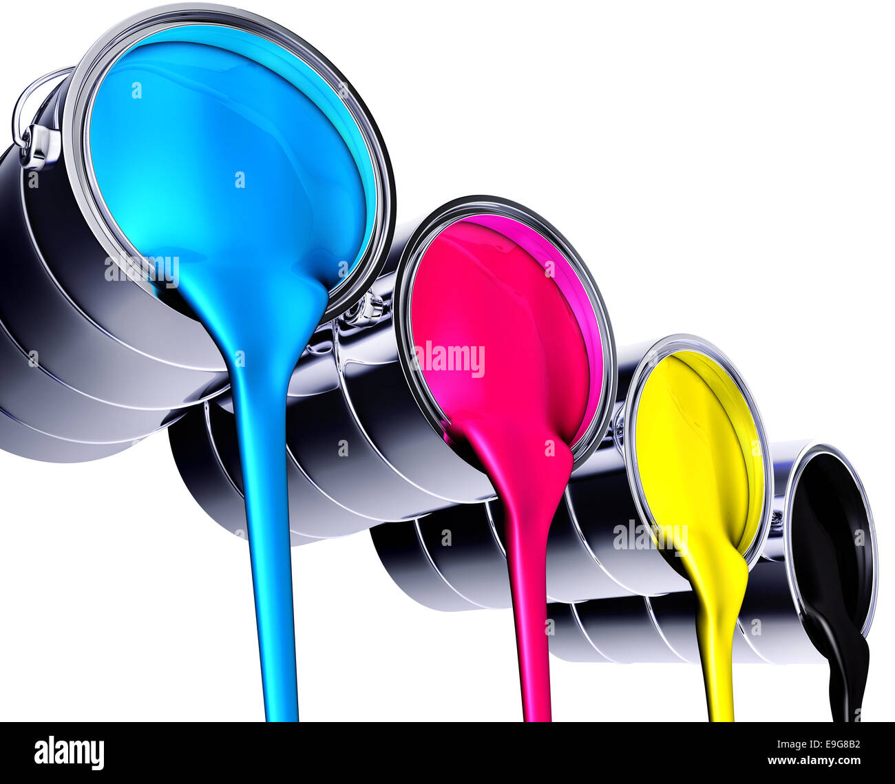 Paint pour bucket hi-res stock photography and images - Alamy