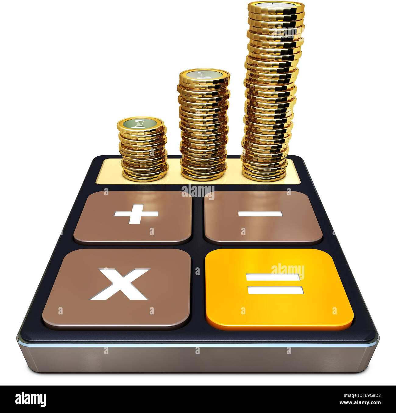 Profit calculation Cut Out Stock Images & Pictures - Alamy