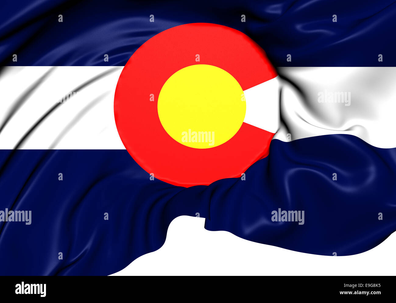 Flag of Colorado Stock Photo - Alamy