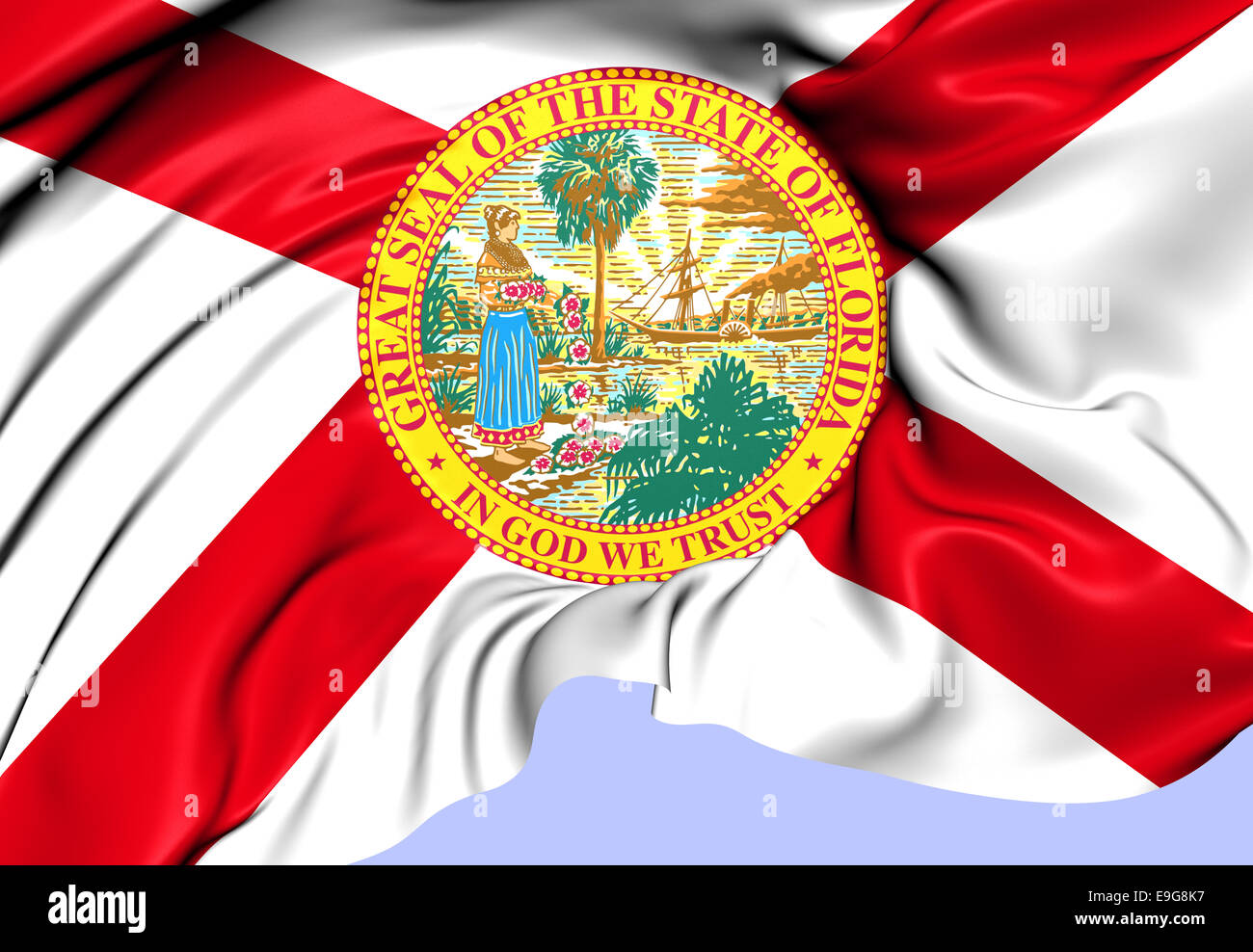 Flag of Florida Stock Photo - Alamy