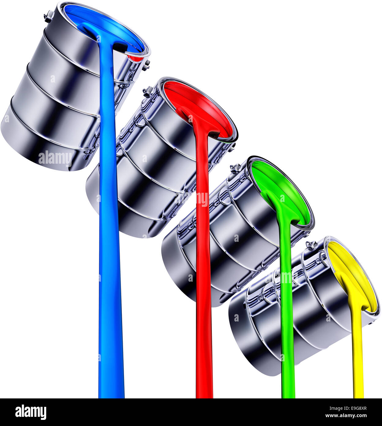 Paint store Cut Out Stock Images & Pictures - Alamy