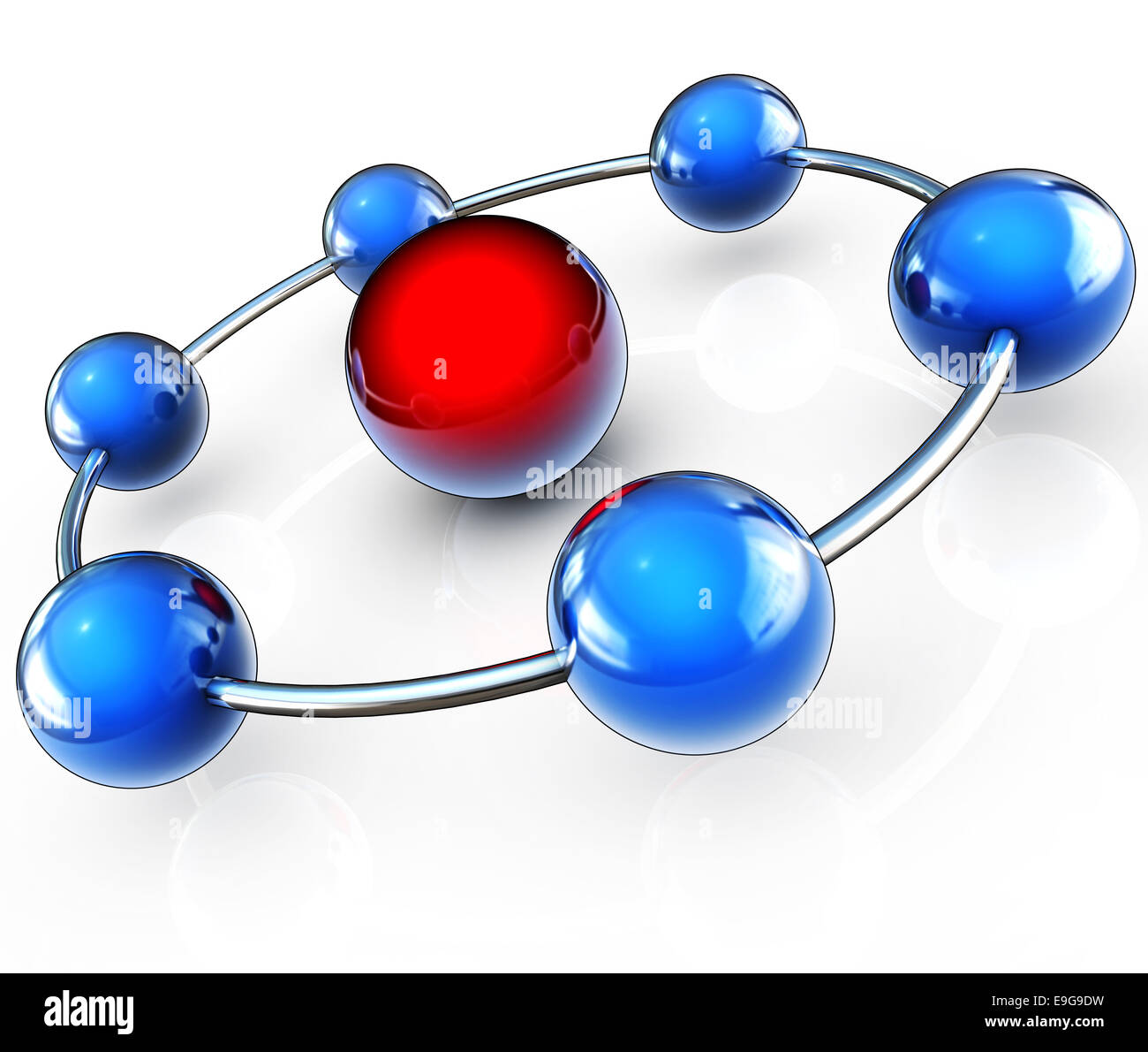 Stream network Cut Out Stock Images & Pictures - Alamy