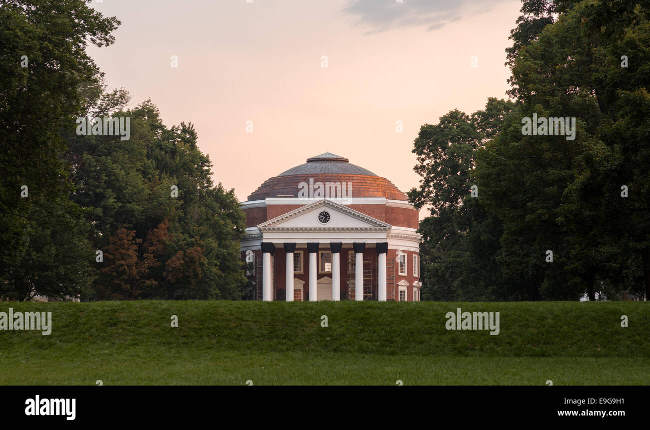 Rotunda at University of Virginia Stock Photo - Alamy