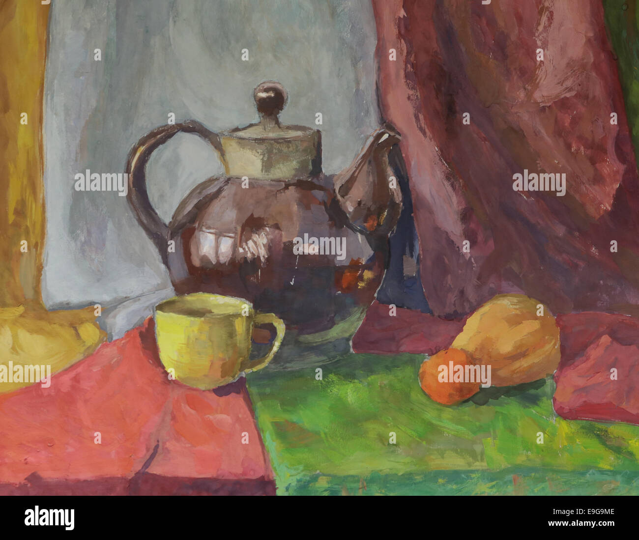 Still life with drapery hi-res stock photography and images - Alamy