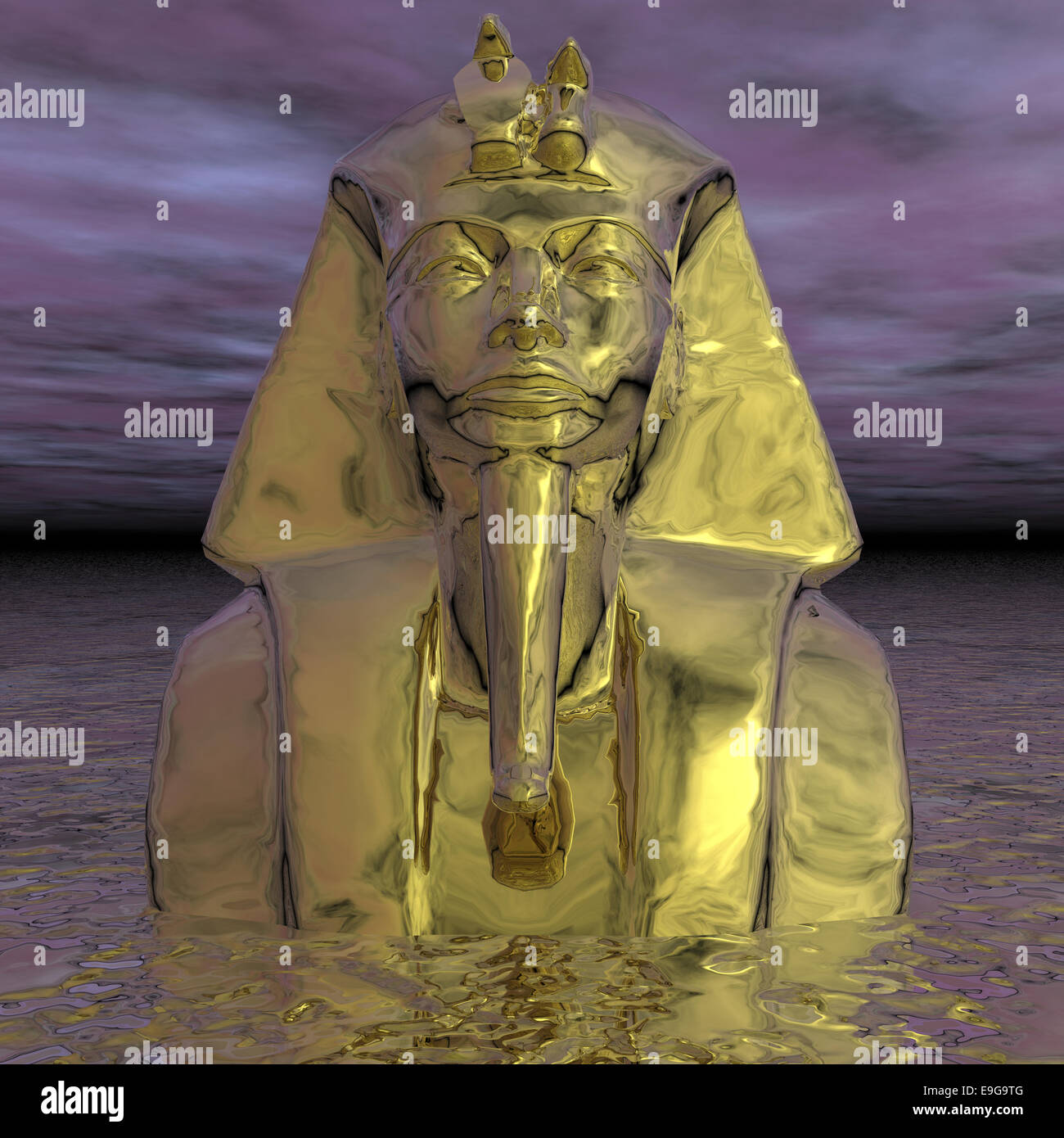 Tutenchamun gold hi-res stock photography and images - Alamy