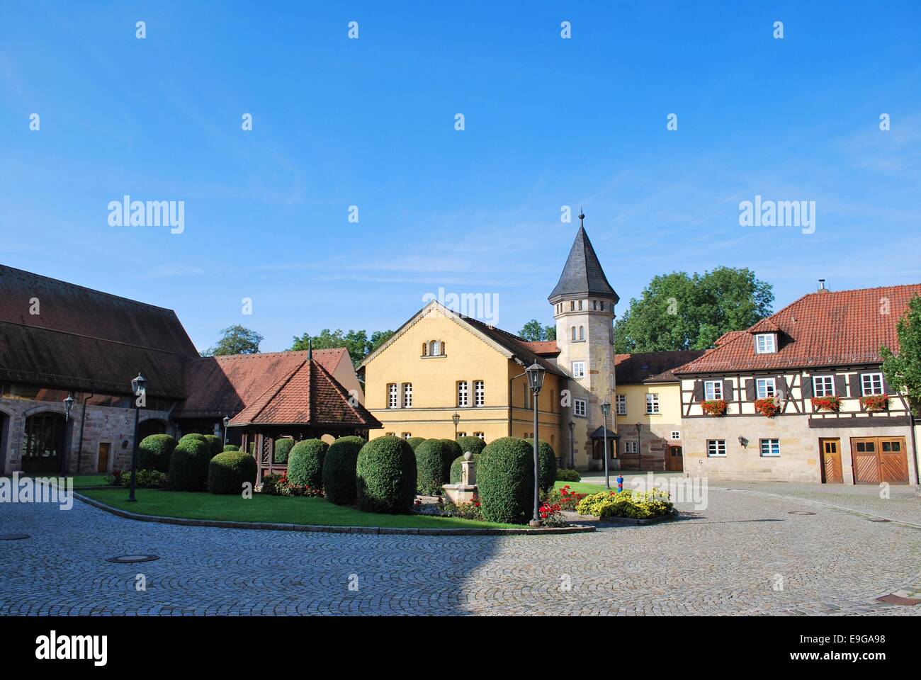 castle domain rödental Stock Photo - Alamy