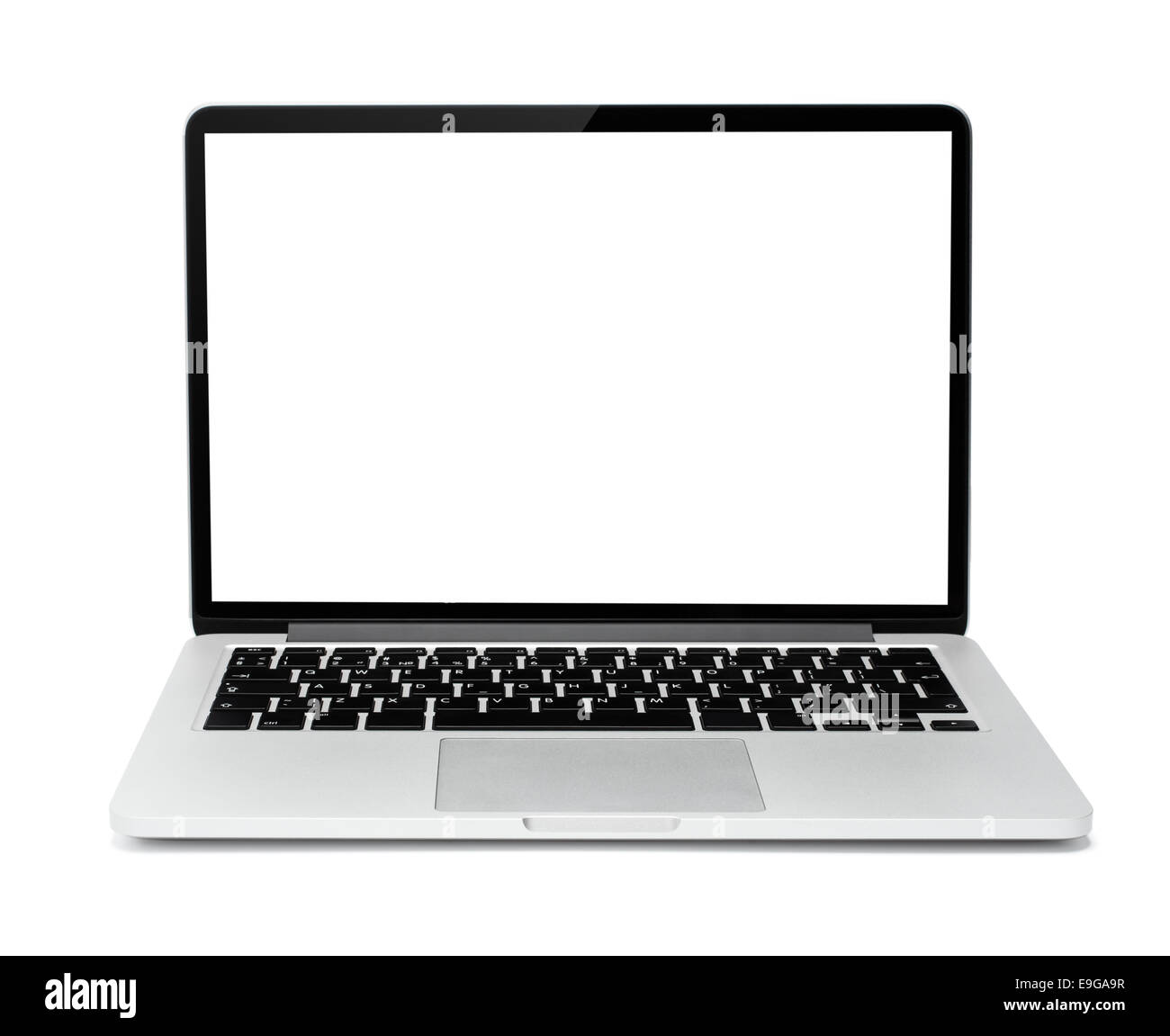 Laptop white background hi-res stock photography and images - Alamy